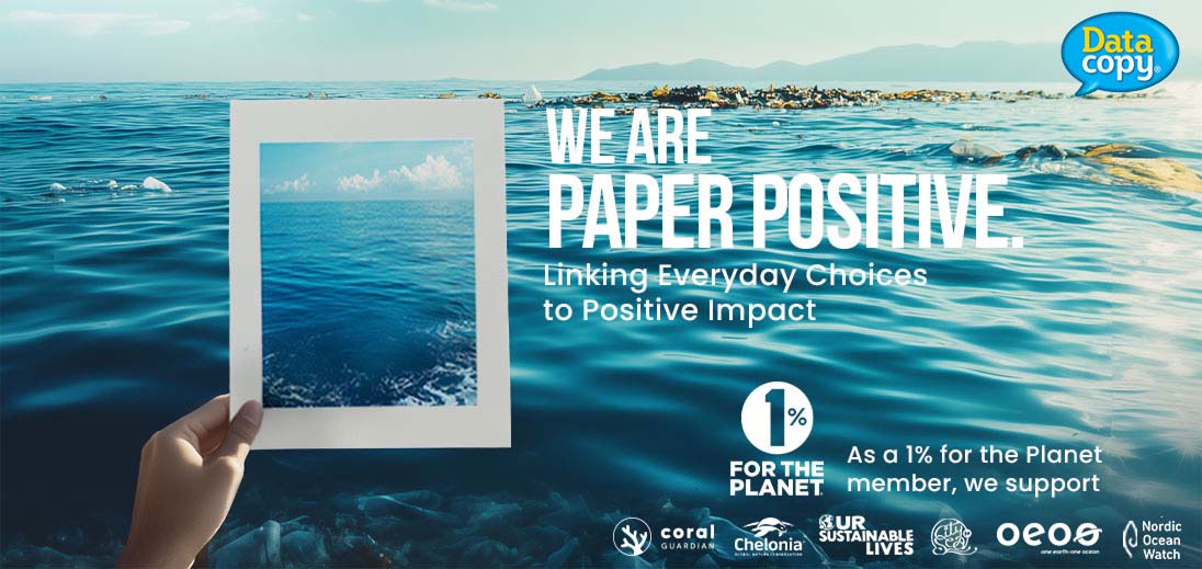 Data Copy® - We Are Paper Positive Campaign | Antalis UK