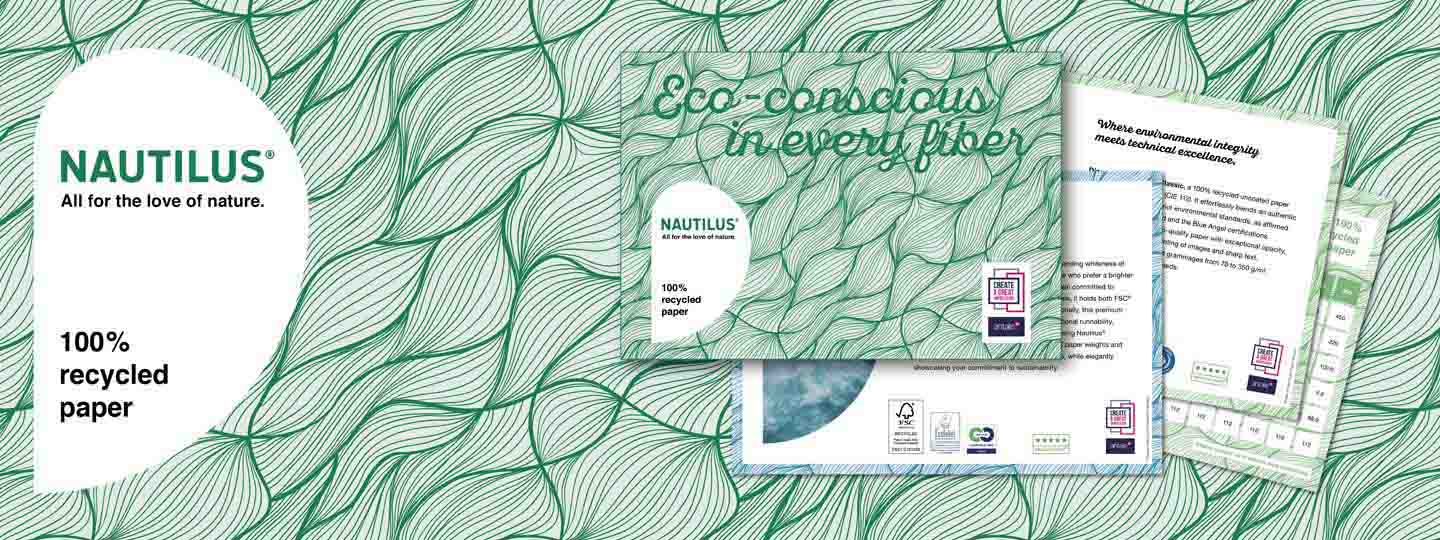 Nautilus - Offset Recycled Paper | Antalis UK