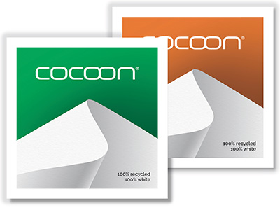 Cocoon Offset Recycled Paper - Exceptional Whiteness | Antalis UK
