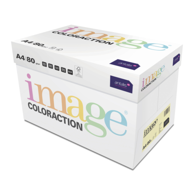 Image Coloraction Desert Pale Yellow Paper A4 80gsm Pack of 500 Sheets ...