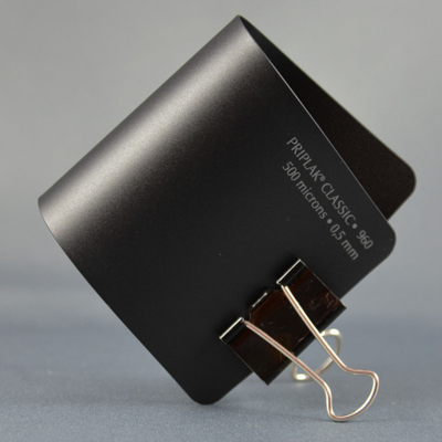 Priplak Classic Black Polypropylene 650x1100mm 800 micron | Antalis UK