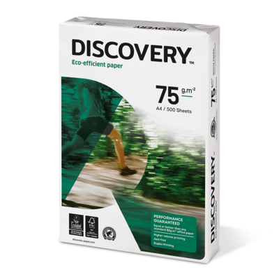 Discovery White Printer Paper A4 75gsm box of 5 x 500 sheets | Antalis UK