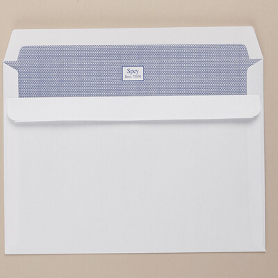 River Series White Wallet Envelope No Window C5 90gsm Box of 500 ...