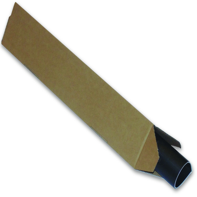 Single Flute Triangular Tube 100x100x500mm Self Seal | Antalis UK