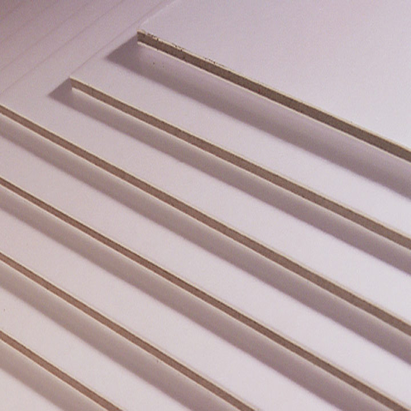 Libra Grey Centered Display Board White 1250x1850mm 2mm | Antalis UK