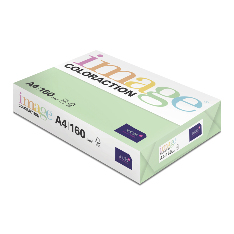 Image Coloraction Forest Pastel Green Paper A4 160gsm 250 Sheets ...