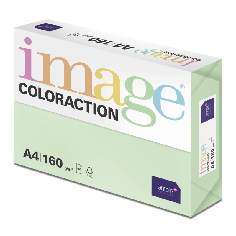 Image Coloraction Forest Pastel Green Paper A4 160gsm 250 Sheets ...