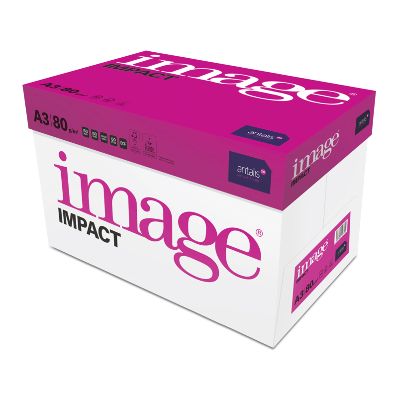 Image Impact White Paper For Digital Colour Printing A3 80gsm pack of ...