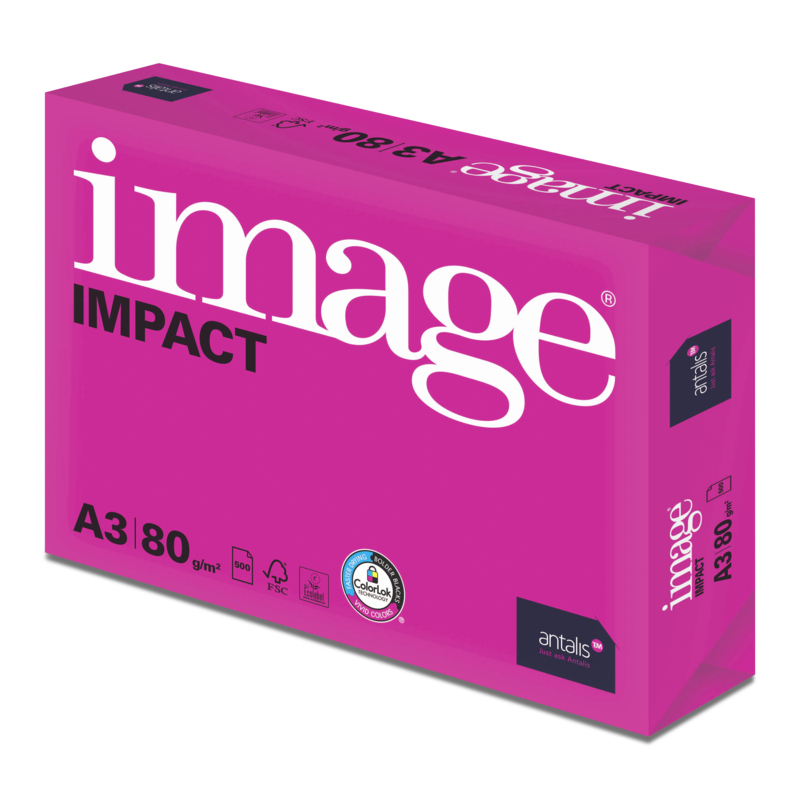 Image Impact White Paper For Digital Colour Printing A3 80gsm pack of ...