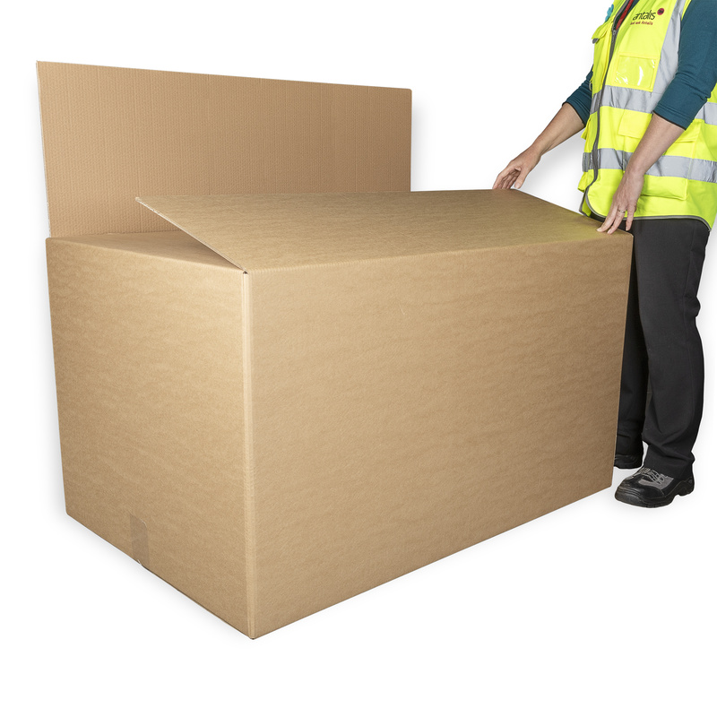 Double Wall Corrugated Cardboard Box Kraftliner FEFCO 0201 ...