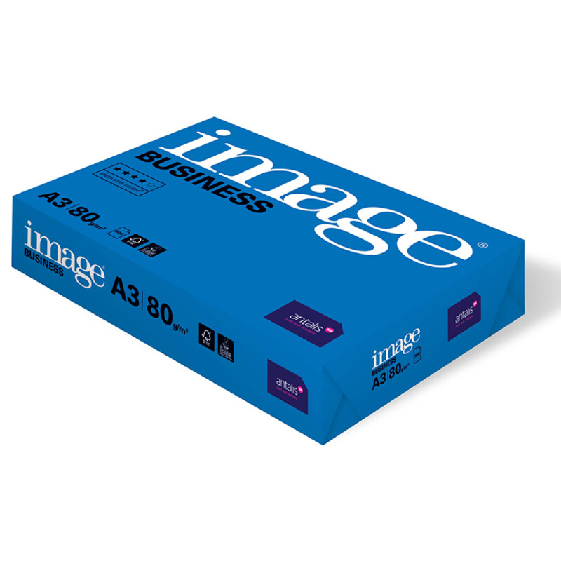 Image Business White Printer Paper A3 80gsm pack of 500 sheets | Antalis UK