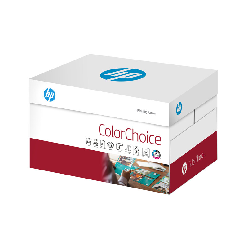 HP ColorChoice Paper For Digital Colour PrintingA3 120gsm pack of 250 ...